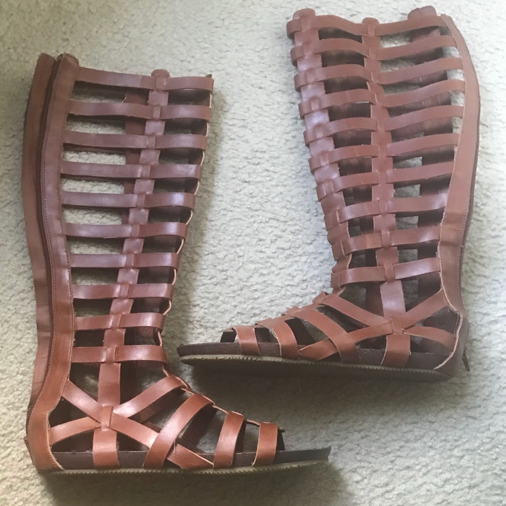 Mia Brand Cognac Color Gladiators. - Gem